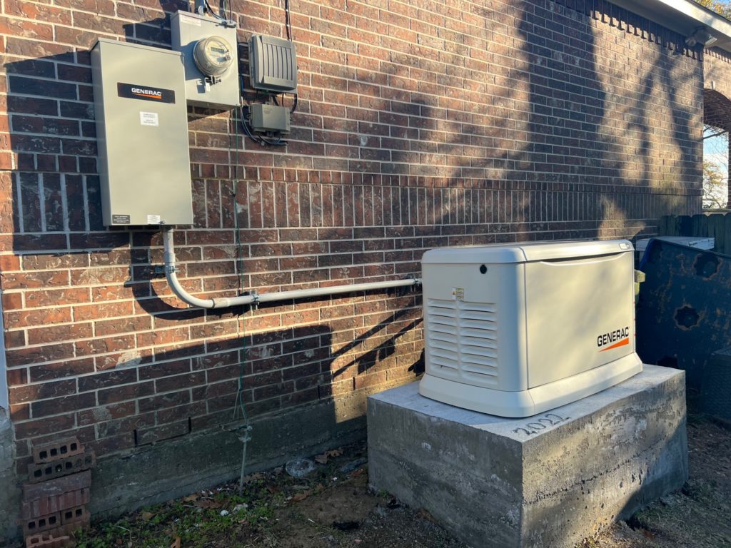 Whole House Generator Installation - October 2025